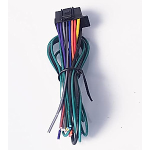 Yuacdky Radio Stereo Wiring Harness for Sony DVD Nav XAV-68BT, XAV-65BT, XAV-AX100