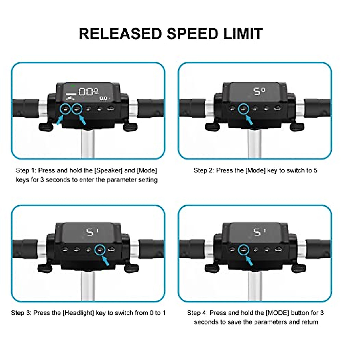 EVERCROSS EV08E Electric Scooter, 350W Motor & 8" Solid Tires, 20 Miles Range &19 Mph, 3 Speed Modes, Folding Commuter Electric Scooter for Adults Teenagers