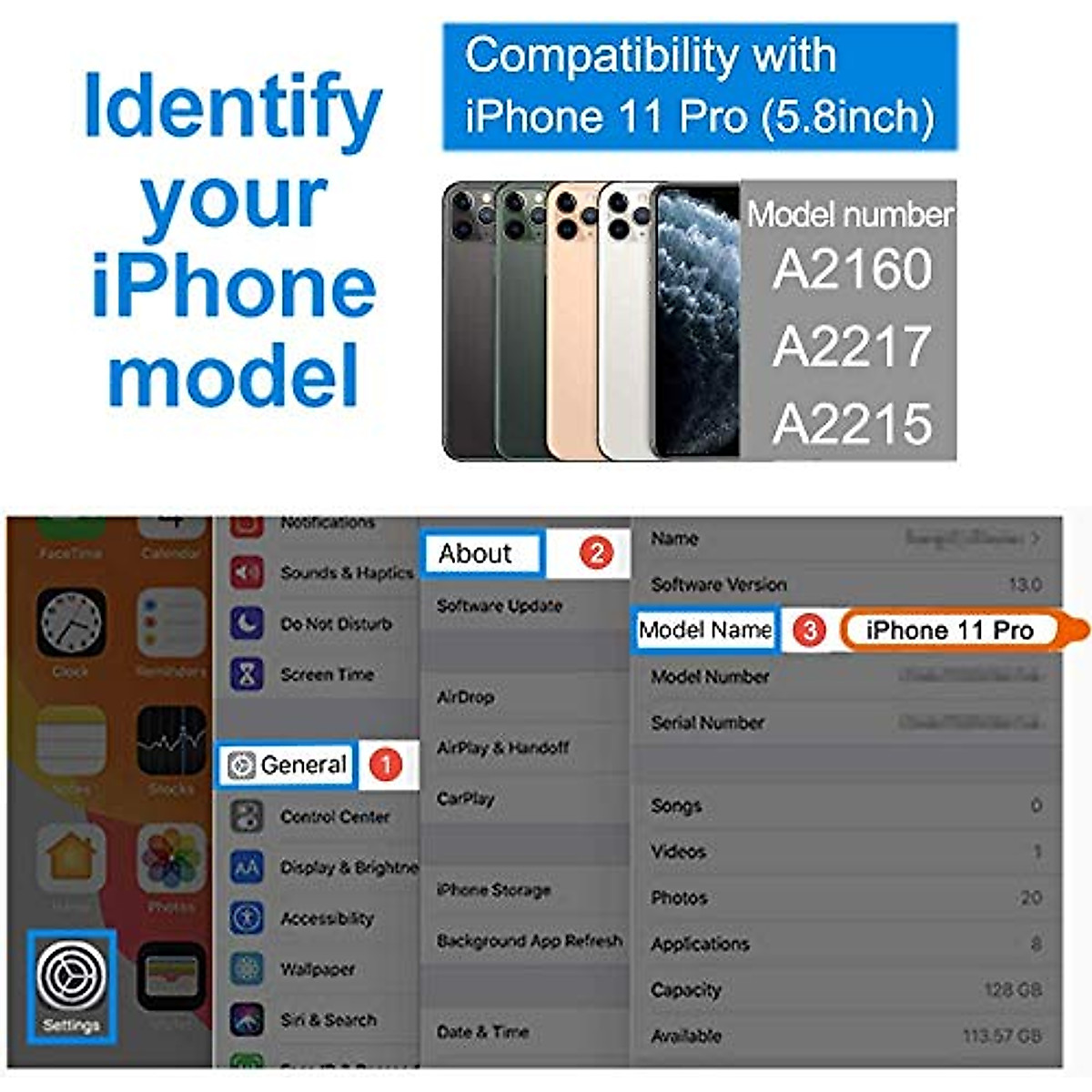 ZVE iPhone 11 Pro Wallet Case, iPhone 11 Pro Case with Credit Card Holder Slot Crossbody Handbag Purse Wrist Strap Zipper Leather Case Cover for Apple iPhone 11 Pro 5.8 inch 2019 - Black