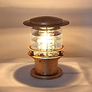 MODEBHD LED Landscape Street Courtyard Column Lamps IP54 Waterproof Super Bright Post Light Die-cast Aluminum Acrylic Garden Pillar Lantern Creative European Outdoor Patio Lighting