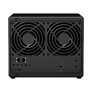 Synology DiskStation DS920+ NAS Server for Business with Celeron CPU, 8GB DDR4 Memory, 1TB M.2 SSD, 40TB HDD Storage, DSM Operating System