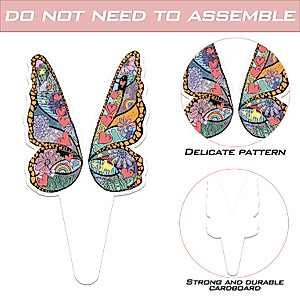 24 Pcs Popular Happy Birthday Era's Party Decorations Cupcake Toppers, Super Star Birthday Party Cake Decorations for Fans Celebration Party, Guitar Themed Party Supplies for Bachelorette Decorations