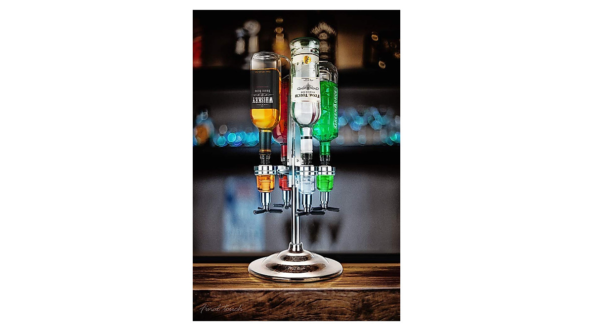 Final Touch LED Rotating Liquor Dispenser | Shop Now