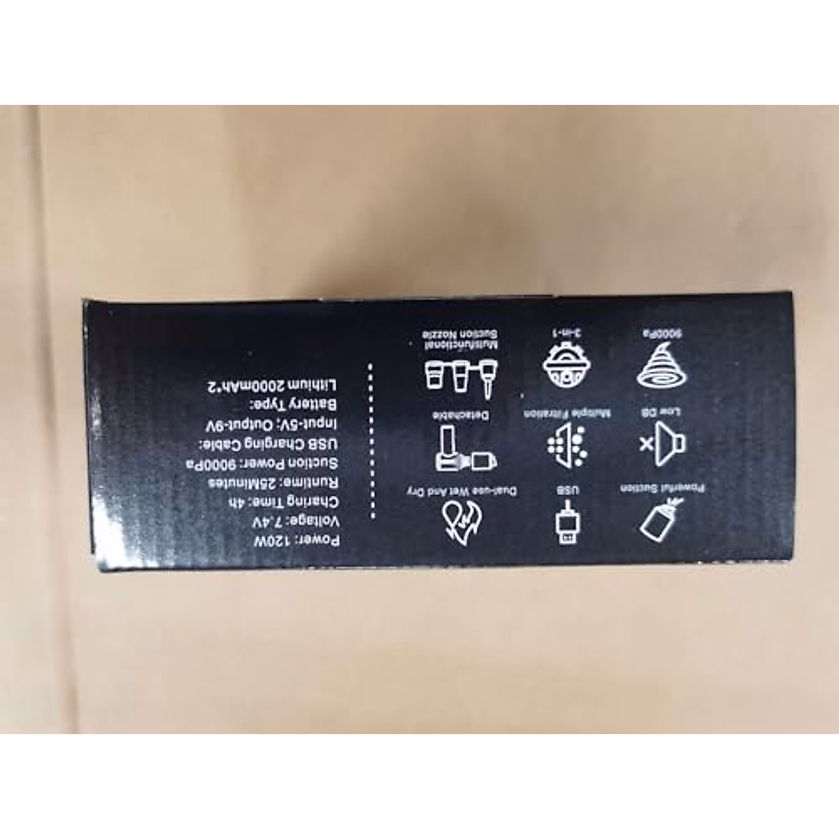 WADEO Handheld Vacuum Cordless, Car Vacuum Cordless Rechargeable 9000Pa, Hand Held Vacuum, Mini Vacuum with Blower, Portable Car Vacuum with LED Light, Wireless Vacuum Cleaner for Home Pet & Office