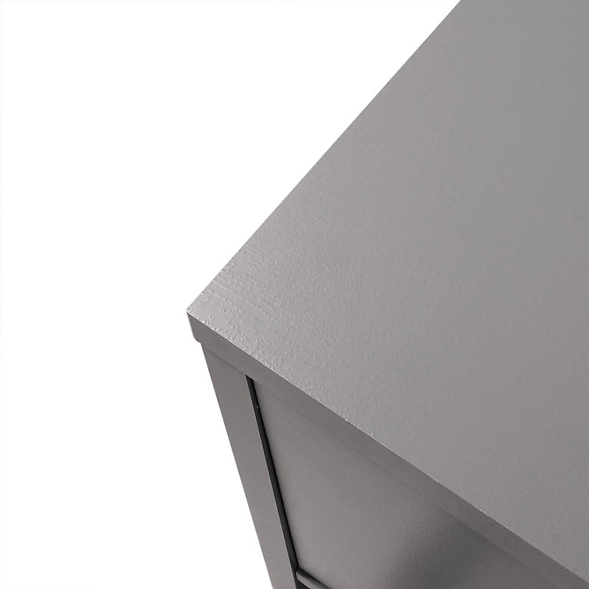 Madesa TV Stand with Cabinet Storage and Open Shelves for 55, 65 Inch Media Storage Gaming Media Console Living Room Entertainment Center Modern Wooden Television Cabinet - Grey