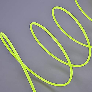 Round Trimmer Cord, Mower Line, Strimmer Cord, Nylon Round Line, Trimmer Line, for Lawn Mower Brush Cutter Grass Trimmer Strimmer(3.0mm*15m-yellow)