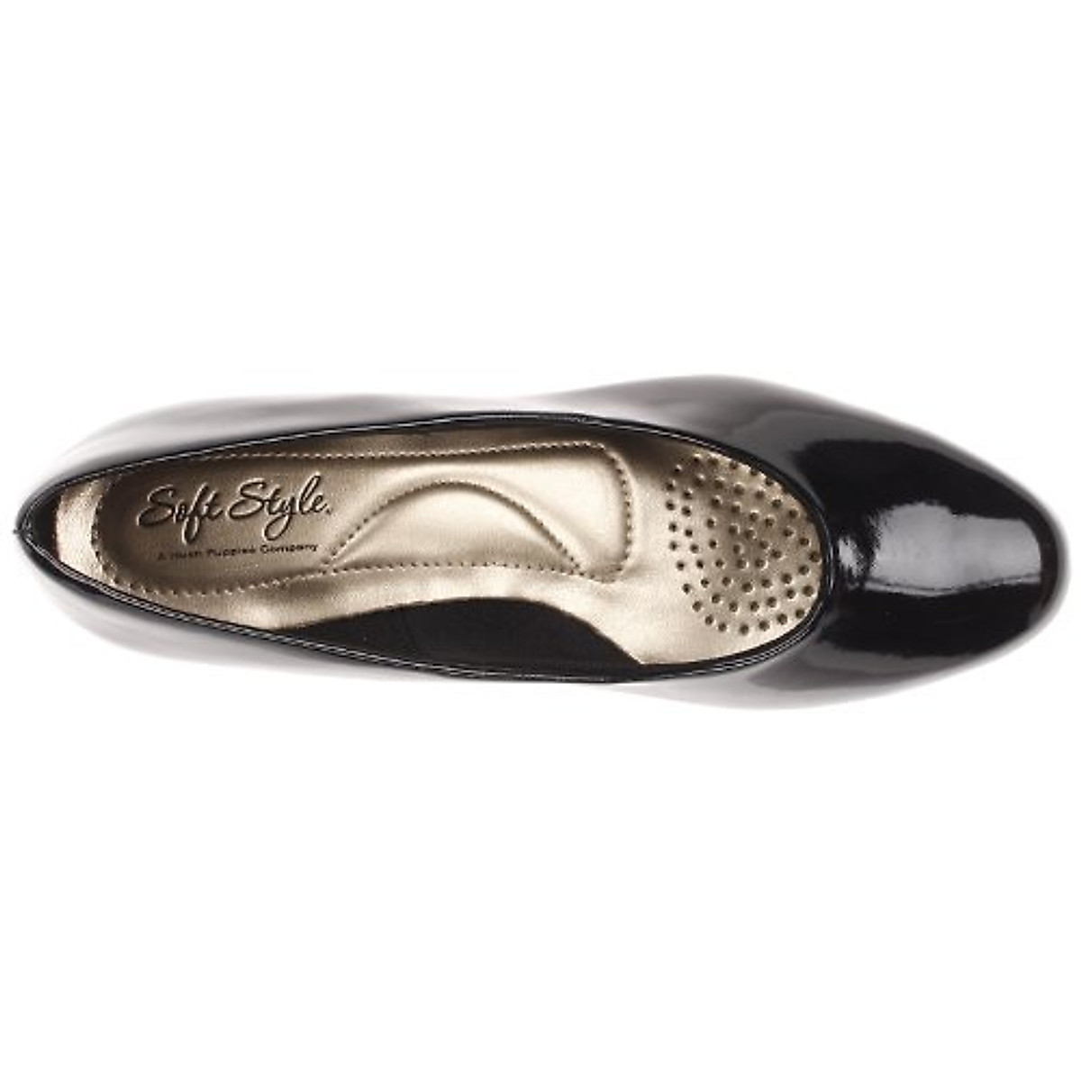 Soft Styles womens Angel Ii Dress Pump, Black Patent, 5.5 US