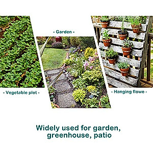 Daisypower 1/4 inch Blank Distribution Tubing Drip Irrigation Hose,50ft Soft Watering Tube for Small Lawn Garden Irrigation System