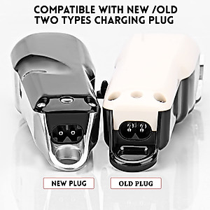 Kaynway for Wahl Cordless Clippers Charger, Professional Replacement 4V Clipper Charger Cord for All Wahl Magic Clip Senior Sterling-4 Designer 5-Star 8164 Finale Shaver (New and Old Versions)