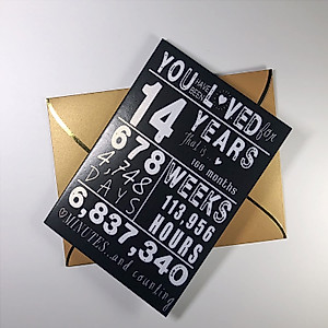 Sutjxc Cheers to 14th Birthday Card for Teen Girls Boy,Bday Gift 14 Year Old Girl,Bday Card for 14 Year Old Granddaughter Grandson,Gifts Ideas for 14 Year Old Niece Son Daughter or Best Friend