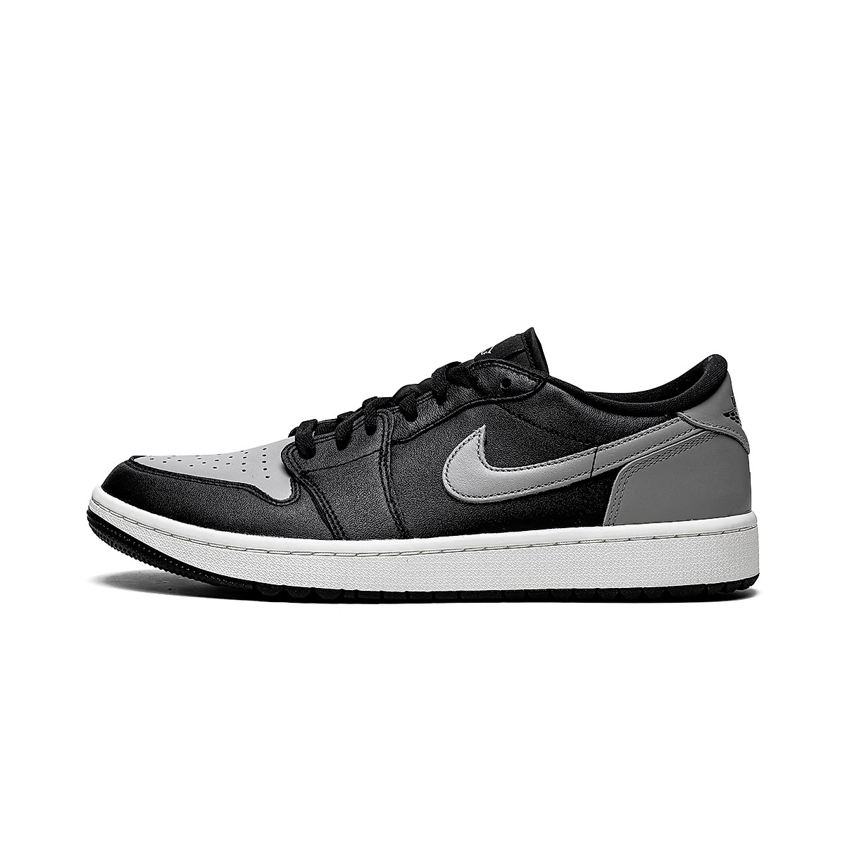 NIKE Men's Air Jordan 1 Low Shoes, Light Smoke Grey Flat Pewter G, 13