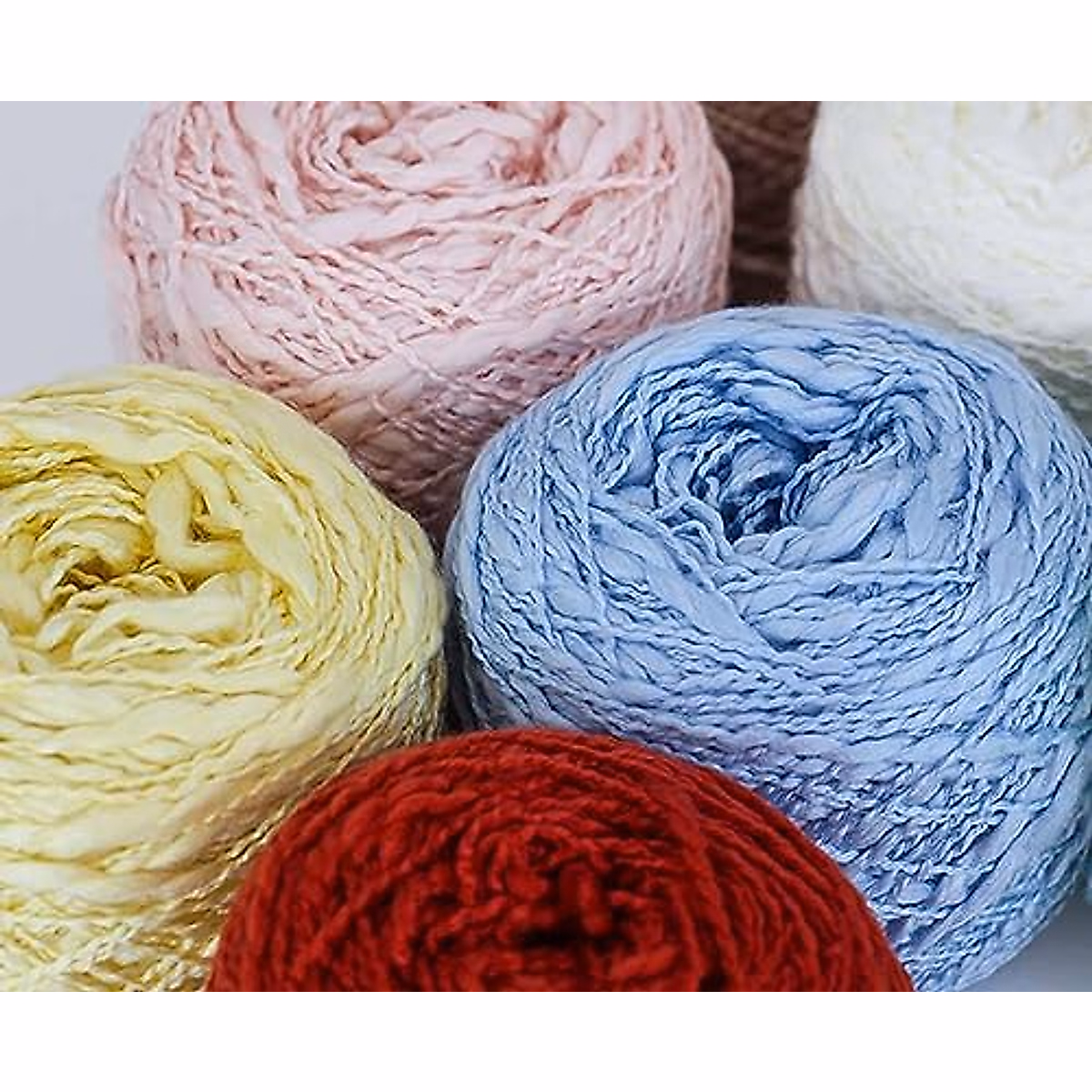 50G Acrylic Yarn, Soft Hand Knitting Yarn DIY Thread, Baker Butchers Twine Crochet Yarn for DIY Craft, Knitting