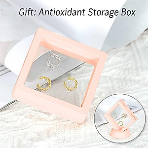 JOCOSA Travel Jewelry Box, Jewelry Organizer for Women Girls, Adjustable Storage Case for Earrings Necklaces Rings, Gift for Christmas Birthday Valentine's Day Mother's Day (Pink)