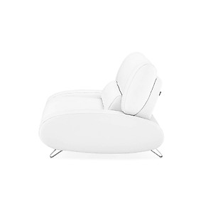 ZURI Modern Aspen Collection - Loveseat - White