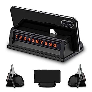 Nicyop Car Phone Holder,Dashboard Mat Rubber Anti-Slip Pad,Dashboard Phone Holder,for Various Dashboards,Car Accessories Compatible with Most Smartphones、GPS Devices and More