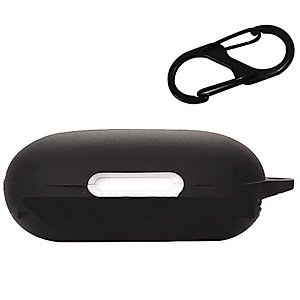 Ferbao Silicone Case Cover Compatible with SoundCore Space A40 Headphones (Black)