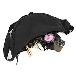 Crossbody Bag Hobo Sling Crescent Bag Women Men Trendy Small Shoulder Bag Purse Dumpling Bag Casual Handbag Adjustable Strap