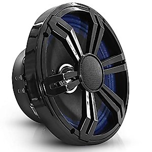 PyleUsa 8'' Single Voice Coil Car Subwoofer - 250 Watts at 4-Ohm Car Audio Powered Subwoofer, Paper Cone with Cloth Edge, Designed for Custom Audio Car, Truck, Mobile Vehicle Applications - PLMG85