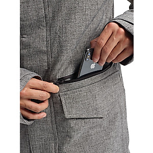 Burton Mens Covert Jacket, Bog Heather New, Medium