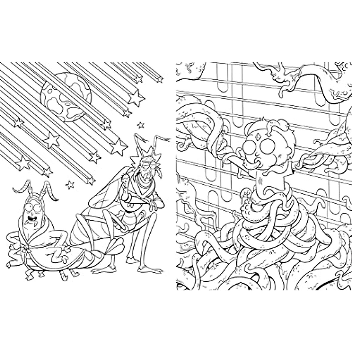 Rick and Morty: The Official Coloring Book: Sometimes Science is More Art Than Science