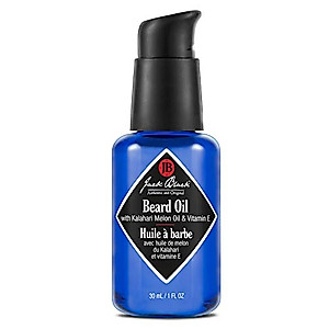 Jack Black Beard Oil for Men, 1 Fl Oz – Kalahari Melon Oil & Vitamin E – Hydrating Conditioning Oils, Softens Brittle & Dry Facial Hair, Beard Oil for Grooming