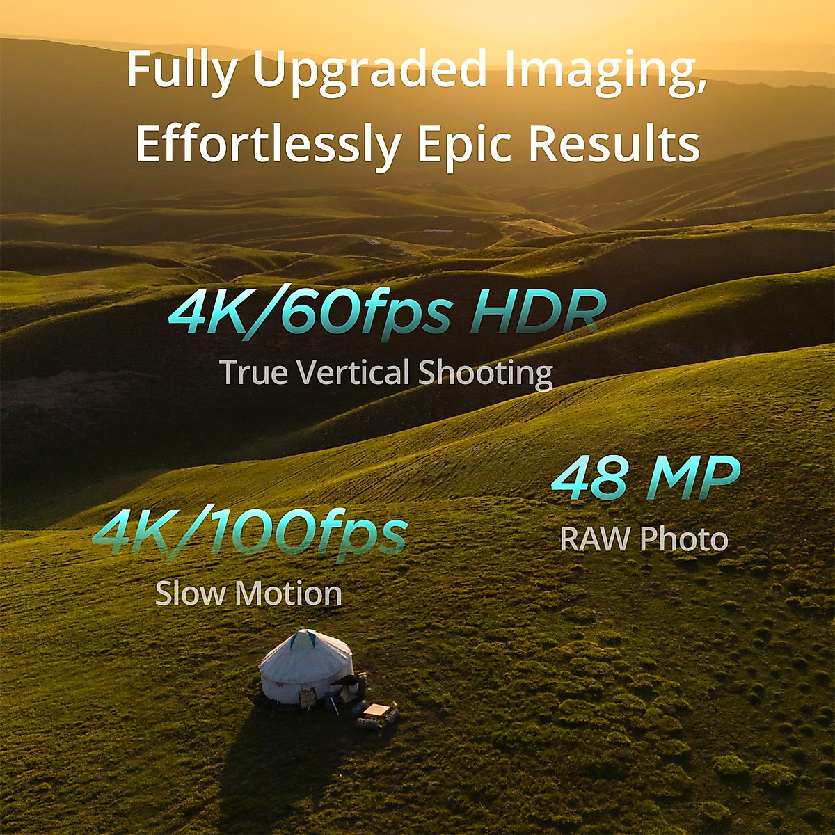 DJI Mini 4 Pro Quadcopter Drone with 128GB Card- Lightweight and Foldable Mini Camera Drone with 4K HDR Video, True Vertical Shooting, Obstacle Sensing and Intelligent Features (2 Items)