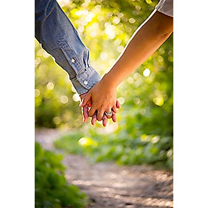 WLPCIV Stainless Steel Spinner Ring for Women Men Fidget Bands Anxiety Rings Relieving Stress Moon Star Engagement Wedding Promise Band Rings, Silver Size 6