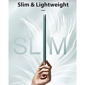 MoKo for Google Pixel Tablet Case 2023, Foldable Design + Ultra Thin Slim Leather PC Trifold Stand Cover+with Pencil Holder,Case for Pixel Tablet 2023, 11 inch, Dark Green