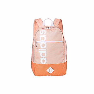adidas Unisex Court Lite Backpack, Glow Pink/Semi Coral, ONE SIZE