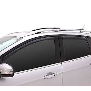 Auto Ventshade [AVS] In-Channel Ventvisor / Rain Guards | Smoke Color, 4 pc | 194135 | Fits 2006 - 2009 Suzuki Grand Vitara