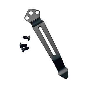 1x Black Deep Carry Pocket Knife Clip Replacement Tools Accessories + 3 Pocket Knife Screws Portable for Benchmade 535