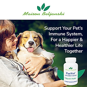 Beljanski® Product - PaoVet® - Pao Pereira Immune Support Pet Supplement - 100 Capsules