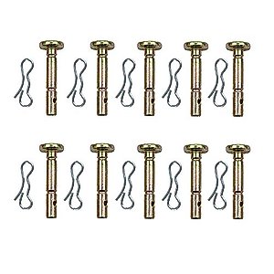 Gpartsden Shear Pins Kit 738-04124 & 714-04040 Fits for MTD SnowBlowers Replaces 938-04124A, 738-04124, 938-04124(10pk)
