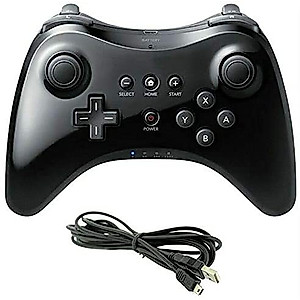 SIBIONO - Wireless Bluetooth Dual Analog Joystick for Nintendo Wii U Pro Controller Gamepad.