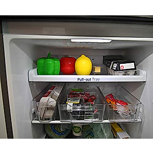 HOME-X Green Bell Pepper Holder, Vegetable Keeper, Food Saver, Useful Kitchen Gadgets