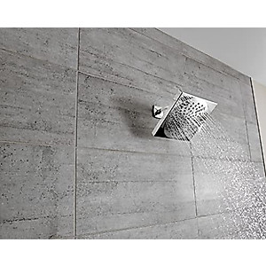 Moen Velocity Chrome Two-Function 8-1/2 Inch Diameter Spray Rainshower Showerhead, S6345