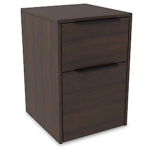 Signature Design by Ashley Arlenbry Modern Filing Cabinet with 2 Drawers, Weathered Oak Gray