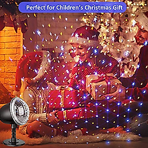 Star Projector,Night Light Projector for Kids,Holiday Projector Lights Outdoor with Remote Control,Waterproof LED Projector Landscape Light for Bedroom Garden Wedding Party Christmas Gift
