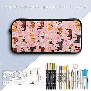 DTCCET Cartoon Horse Backpack, Horse Laptop Bag Cute Shoulders Backpack with Multiple Pockets, Horse Lovers Daypack(Horse)