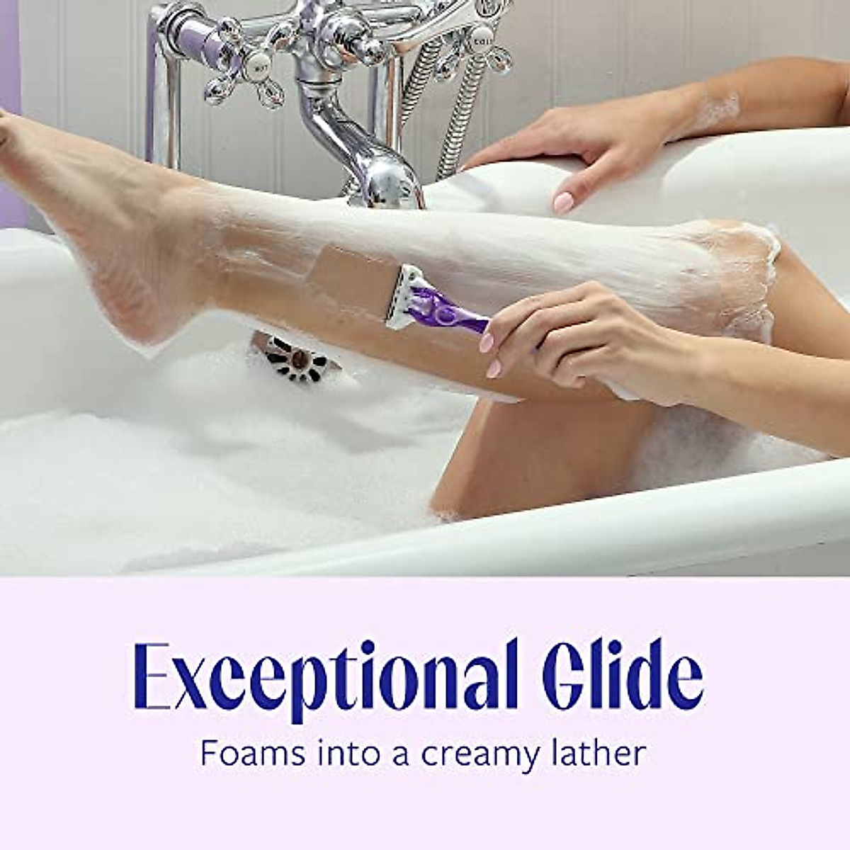 Skintimate® Exotic Violet Blooms® Disposable Razor (12 ct.)