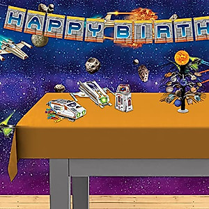 Galaxy Wall Backdrop Photo Booth Beistle Printed Plastic Cosmic Galaxy Backdrop Wall Décor Space Theme Photo Background Birthday Party Supplies