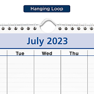 AT-A-GLANCE 2023-2024 Academic Wall Calendar, Monthly, 12" x 17", Medium, Ruled Daily Blocks, QuickNotes (PM5328)