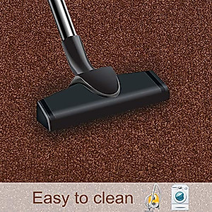 PURE ERA Carpet Stair Tread Landing Mat Tape Free Self Adhesive Non Slip Skid Resistant Indoor Doormat Area Rug Floor Mat for Kitchen Bathroom Workstations Washable Rectangle 2' X 3' (Brown)