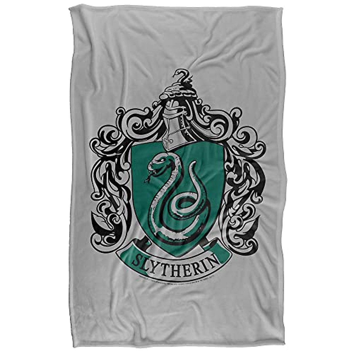 Harry Potter Slytherin Crest Silky Touch Super Soft Throw Blanket 36" x 58"