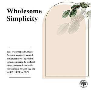 Wavertree & London SandalWood Patchouli (2 Bars), 7oz Moisturizing Natural Soap Bar, French -Milled and enriched with Shea Butter