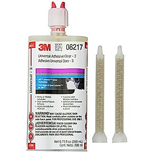 3M Universal Adhesive Clear - 3, 08217, 200 mL Cartridge