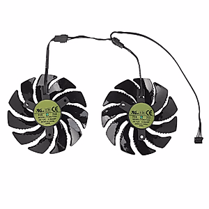 Coolerage 88mm T129215SU PLD09210S12HH Graphics Card Cooling Fans for Gigabyte RTX 1650 1660 1660Ti 2060 2070 Super WINDFORCE OC 6G GPU Cooler (Fan AB)