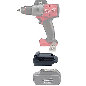 MAKBOS for Makita for Milwaukee Battery Adapter,MT18MIL Battery Adaptor Compatible for Makita 18V Lithium-ion Battery Convert to Milwauke M18 18V Battery,for Milwaukee 18V Cordless Power Tools
