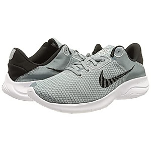 NIKE Men's Sneaker, Football Grey Bright Crimson Black White, 10.5