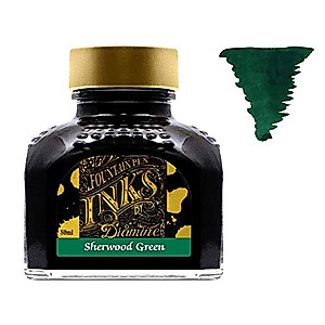 Diamine - 80ml Fountain Pen Primary Colour Ink Set - Oxblood & Majestic Blue & Sherwood Green